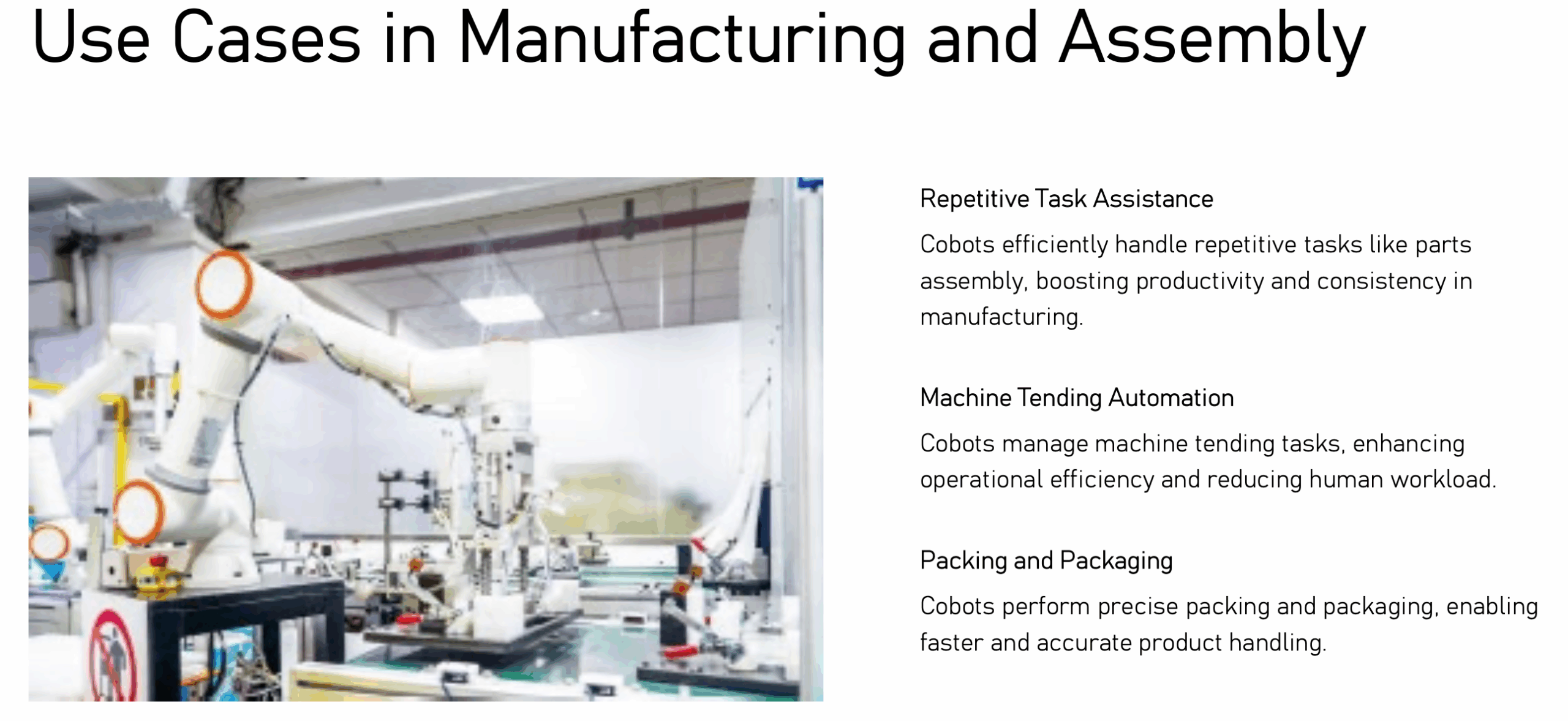 Cobot - Facasap-Manufacturing Process Consultant